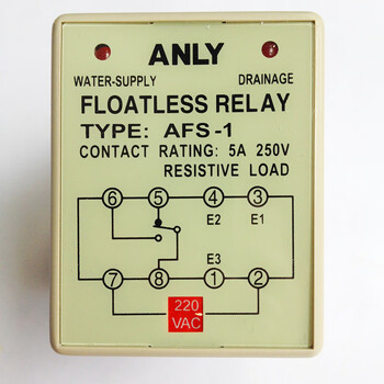 安良ANLY AFS-1 AFR-1液位继电器水位液面控制器220V AFS-1【图片 价格 品牌 报价】-京东