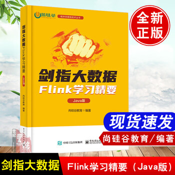 正版书籍 剑指大数据——Flink学习精要（Java版）程序员硬核技术丛书尚硅谷教育大数据开发人员实时计算从业人员大数据专业高校
