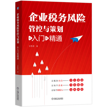 企业税务风险管控与策划:从入门到精通书籍