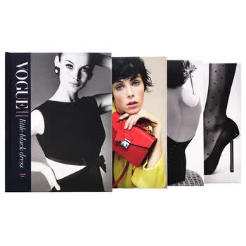 现货包邮 英文原版 四本套装 Vogue Essentials 系列 时尚要领：小黑裙、手提包、内衣、高跟鞋 时尚服装搭配 摄影画册