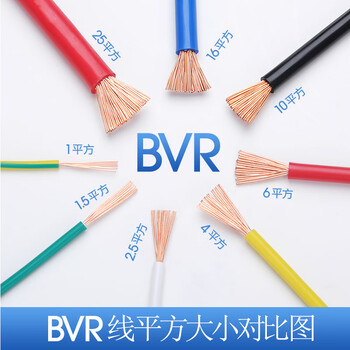 华东电线软线BVR国标1.5平方多股铜芯家装阻燃铜线100米 BVR-10双色（100米）【图片 价格 品牌 报价】-京东