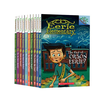 学乐大树桥梁章节书10册套装EERIE ELEMENTARY怪诞小学英文原版Scholastic