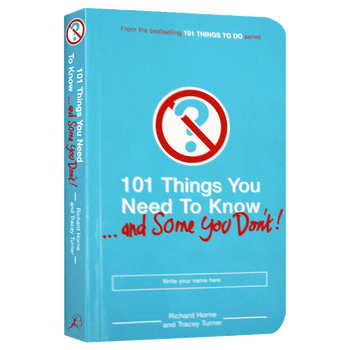 101件事儿我怎么不知道 你应该知道的事 英文原版书 Things You Need to Know