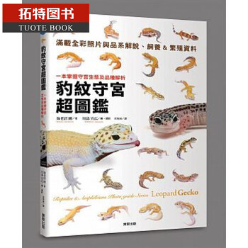 在途 豹纹守宫超图鉴：一本掌握守宫生态及品种解析 台版原版 海老沼刚 台湾东贩 两栖爬虫百科图鉴
