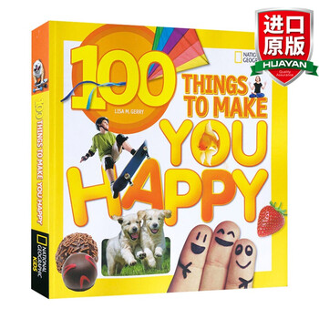 100 Things to Make You Happy 英文原版 让你快乐的100件事情 英文版