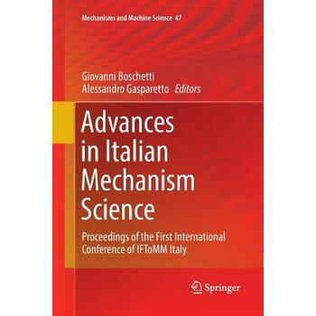 Advances in Italian Mechanism Science: Proceedi