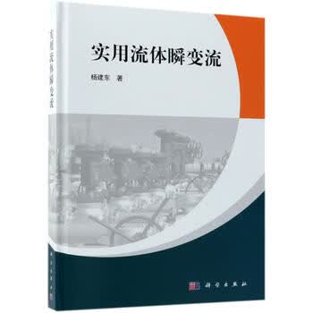 实用流体瞬流 杨建东 科学出版社