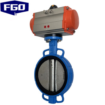 【FGOD671X-10Q】FGO 气动蝶阀 球墨铸铁+橡胶软密封对夹式 开关型 D671X-10Q DN300【行情 报价 价格 评测】-京东