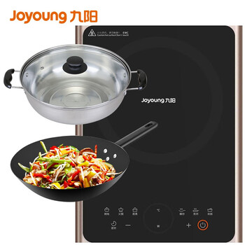 【九阳C22-F3】九阳（Joyoung）电磁炉2200W大功率IH加热定时低辐射电磁灶11档火力配汤锅炒锅 C22-F3【行情 报价 价格 评测】-京东