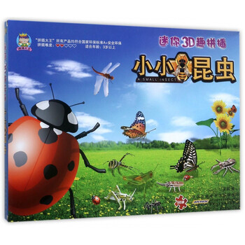 迷你3D趣拼插(小小昆虫)/拼插大王