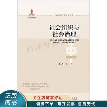 社会组织与社会治理