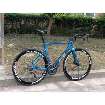 闪电旗舰官网同款特惠 ZGL碳纤维公路车自行车，定制组装105 UT DA套件 变色龙碟刹 R7020大套+碟刹轮组【图片 价格 品牌 报价】-京东