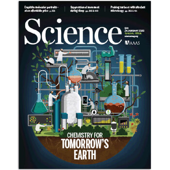 【单期可选】Science 美国科学杂志 2019年\/2020年美国自然科学科普英文杂志 #6476 2020年1月24日刊