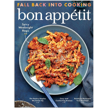 【单期可选】Bon Appetit 美国食品与宴请杂志 2021年月刊 美国美食烹饪英语外刊杂志 2021年9月刊
