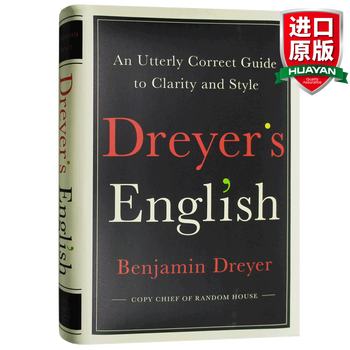 英文原版 德雷耶英语写作指南 Dreyer's English 兰登书屋总编