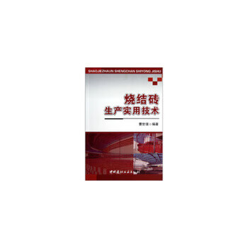 烧结砖生产实用技术【正版图书】