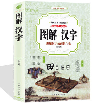 图解汉字 画说汉字的故事 说文解字 汉字的演变过程 辟图说展示汉字在的使用状况语言文字书籍