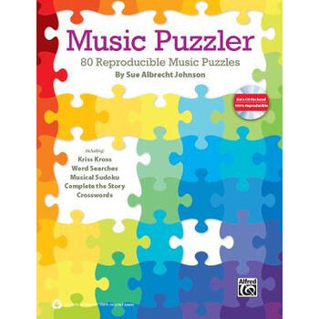 Music Puzzler: 80 Reproducible Music Puzzles, C