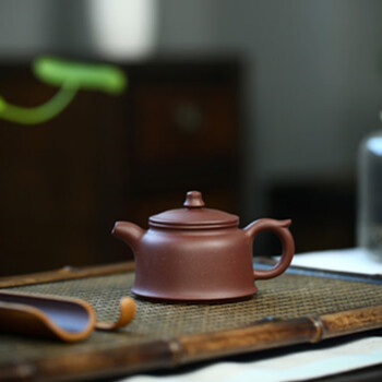 顾新泽【金钟】茶具宜兴原矿 宜兴紫砂壶纯全手工茶壶紫砂壶