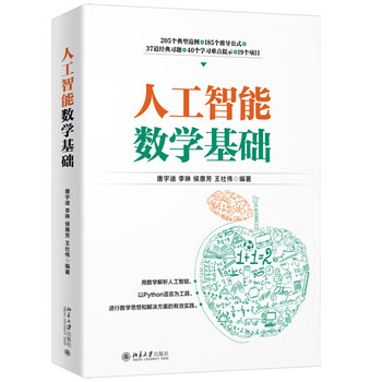 现货正版 人工智能数学基础 唐宇迪 等著 北京大学出版社