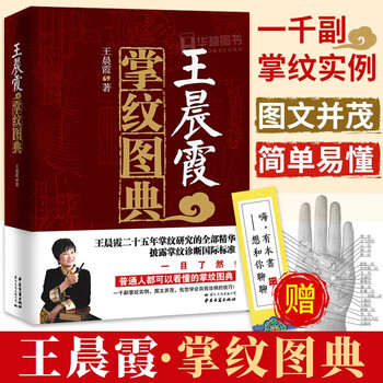 王晨霞：掌纹图典 手诊掌纹诊病治病 看手相手诊书 穴位图解医书 家庭医书 健康百科书籍 掌纹诊病实用