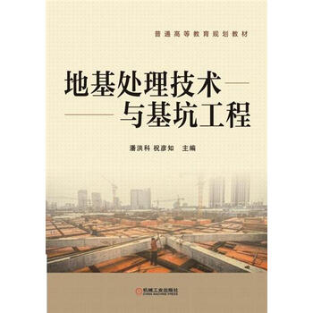 正版 地基处理技术与基坑工程潘洪科5485727