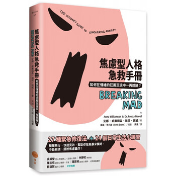 台版 焦虑型人格急救手册 如何在情绪的狂风巨浪中一再脱险 27种修复法24个日常生