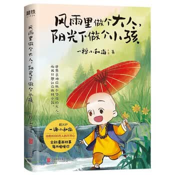 风雨里做个大人 阳光下做个小孩  一禅小和尚著 新书