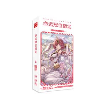 动漫从零开始兔学姐女郎宝可梦刀剑神域JOJO东方FGO紫罗兰明信片 FGO明信片(封面随机)