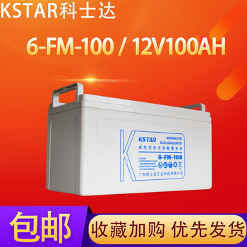 科士达（KSTAR)6-FM-100 免维护蓄电池12V100AH UPS电源 EPS电源 6-FM-100 12V100AH【图片 价格 品牌 报价】-京东