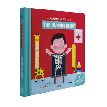 英文原版 我的动画书：身体 My animated book - human body机关卡板书