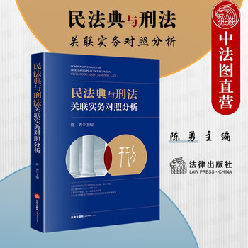 正版 2021新 民法典与刑法关联实务对照分析 陈勇 人身财产关系 刑法民法知识交叉案件 民事违法与刑事犯罪界限 民事法律关系 法律出版社