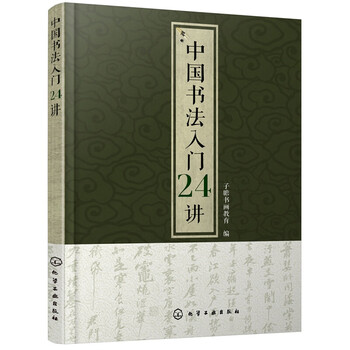 正版中国书法入门24讲 化学工业出版社