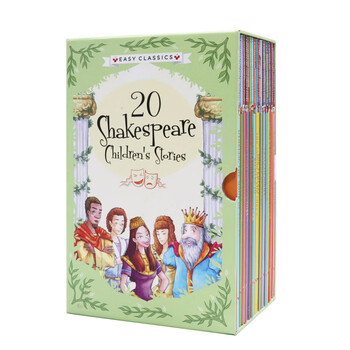 莎士比亚章节书20册套装Shakespeare box set简化版青少年章节桥梁书英文原版