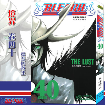  境界 死神40漫画 第40册 强烈的欲望漫画 久保带人著 日本经典动漫漫画畅销图书籍 中少