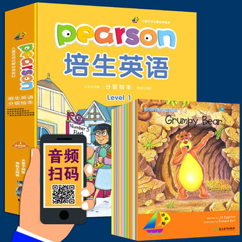 10册培生英语分级阅读Level1幼儿预备级基础篇少儿阶梯阅读启蒙英语绘本儿童小学生一二三年级课外