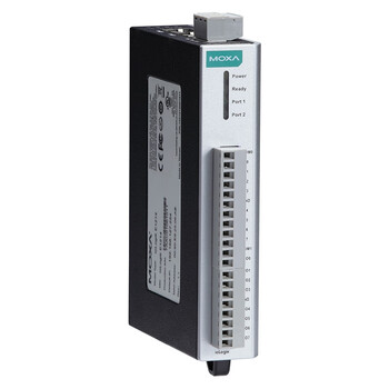 【MoxaioLogik E1240】摩莎（MOXA）ioLogik E1240 性能指标：8AI模拟量输入 同时支持Modbus TCP ...