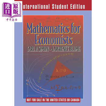 Mathematics for Economists Carl P Simon Lawrence B