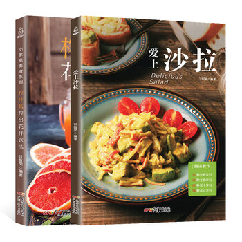 【全套2册】爱上沙拉+榨汁机榨出花样饮品