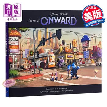 The Art of Onward 英文原版 迪斯尼电影：《1/2的魔法》电影设定集 皮克斯