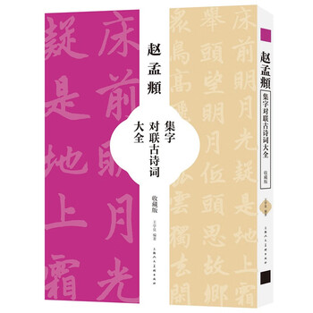 赵孟頫集字对联古诗词大全 王学良著 元代名家字帖 临帖进阶版（收藏版）