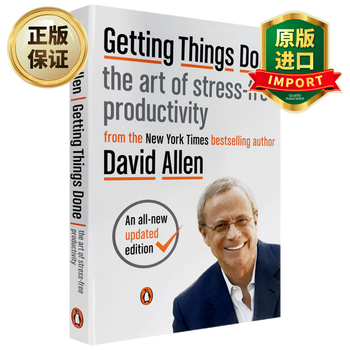 搞定1 无压工作的艺术 英文原版 Getting Things Done: The Art of Stress-Free Productivity尽管去做 戴维艾伦 进口英语书籍