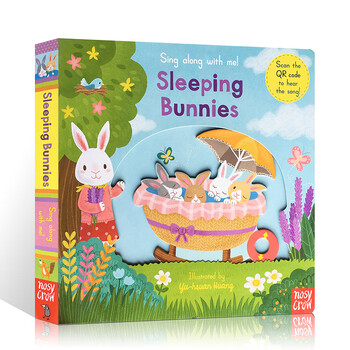 机关操作玩具书欢唱童谣英文书Sing Along With Me!: Sleeping Bunnies