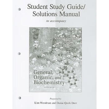 General, Organic, and Biochemistry, Student Stu