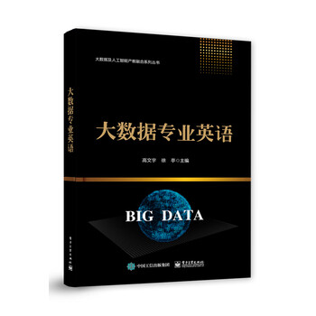 正版 大数据专业英语（本科教材）9787121396298