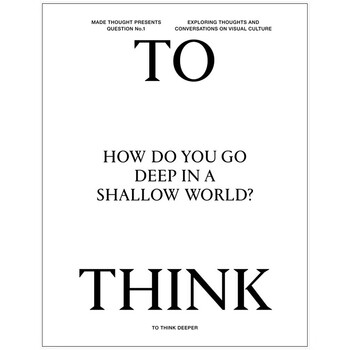 【包邮】订阅To Think 人文社科杂志 英国英文原版 年订4期原版