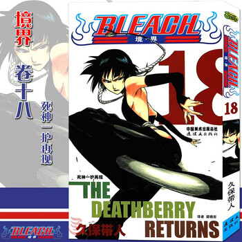  境界 死神18漫画 第18册 死神一护再现漫画 久保带人著 日本经典动漫畅销图书籍 中少
