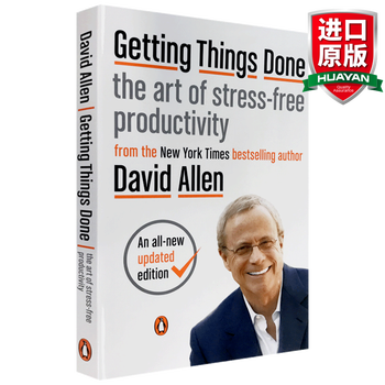 英文原版 尽管去做 Getting Things Done 无压工作的艺术