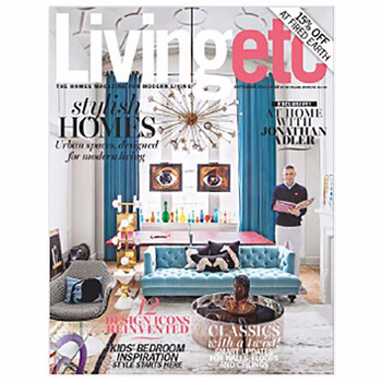 【包邮】订阅Living etc 英国英文原版 现代室内家居设计杂志 年订12期