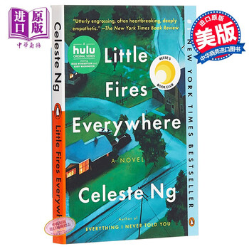遍地小火苗（伍绮诗2017年新作）英文原版 Little Fires Everywhere